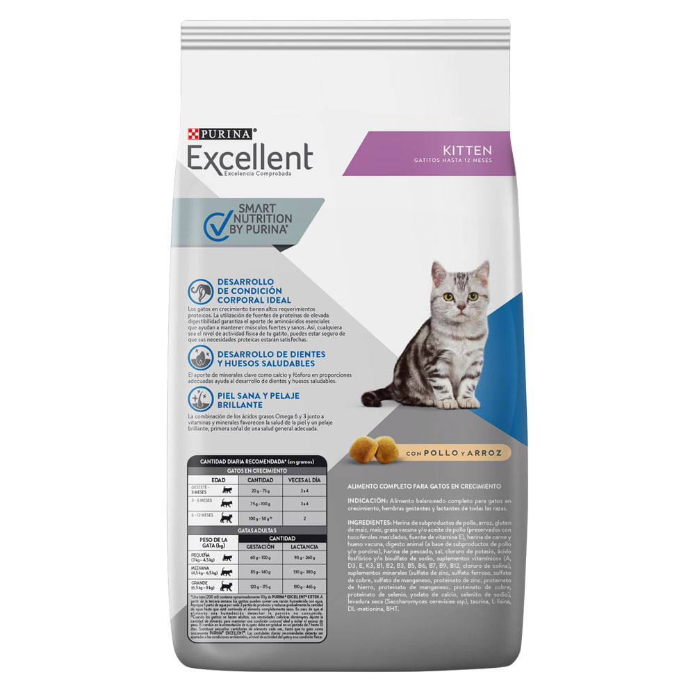 Excellent Kitten 7,5 Kg + Promo- Veterinaria Sebastian - Veterinaria ...