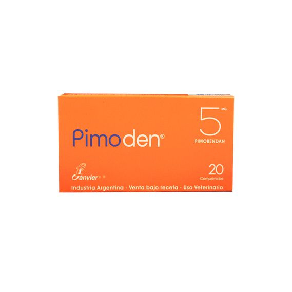 Pimoden 5 Mg. X 20 Comprimidos - Veterinaria Sebastian - Veterinaria ...